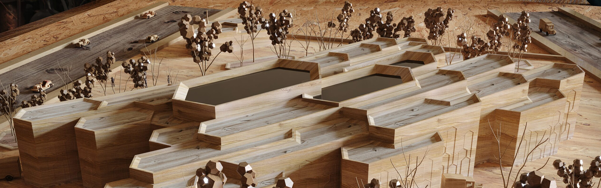 Wood Architectural Models